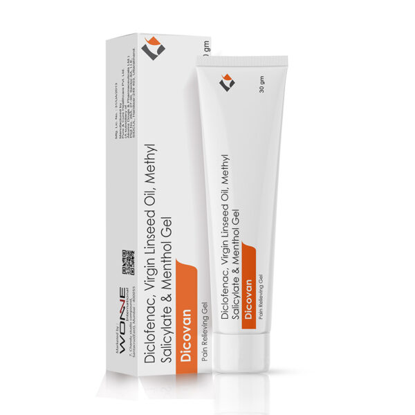 Diclofenac Diethylamine Methyl Salicylate Virgin Linseed Oil & Menthol ...