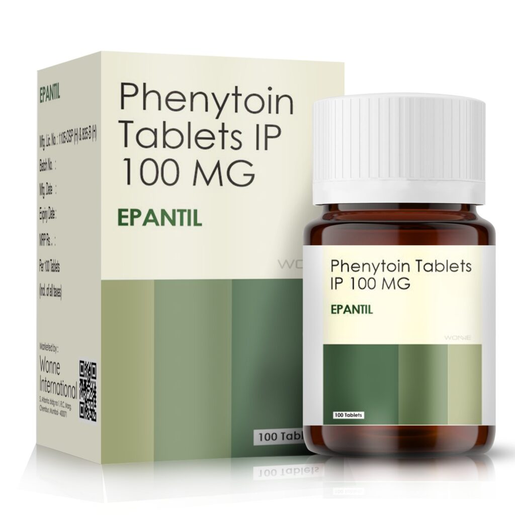 Phenytoin Tablets IP 100mg - Epantil Tablets