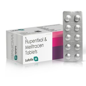 Flupenthixol 0.5 MG+Melitracen 10 MG Tablets - Lufotix M Tablets