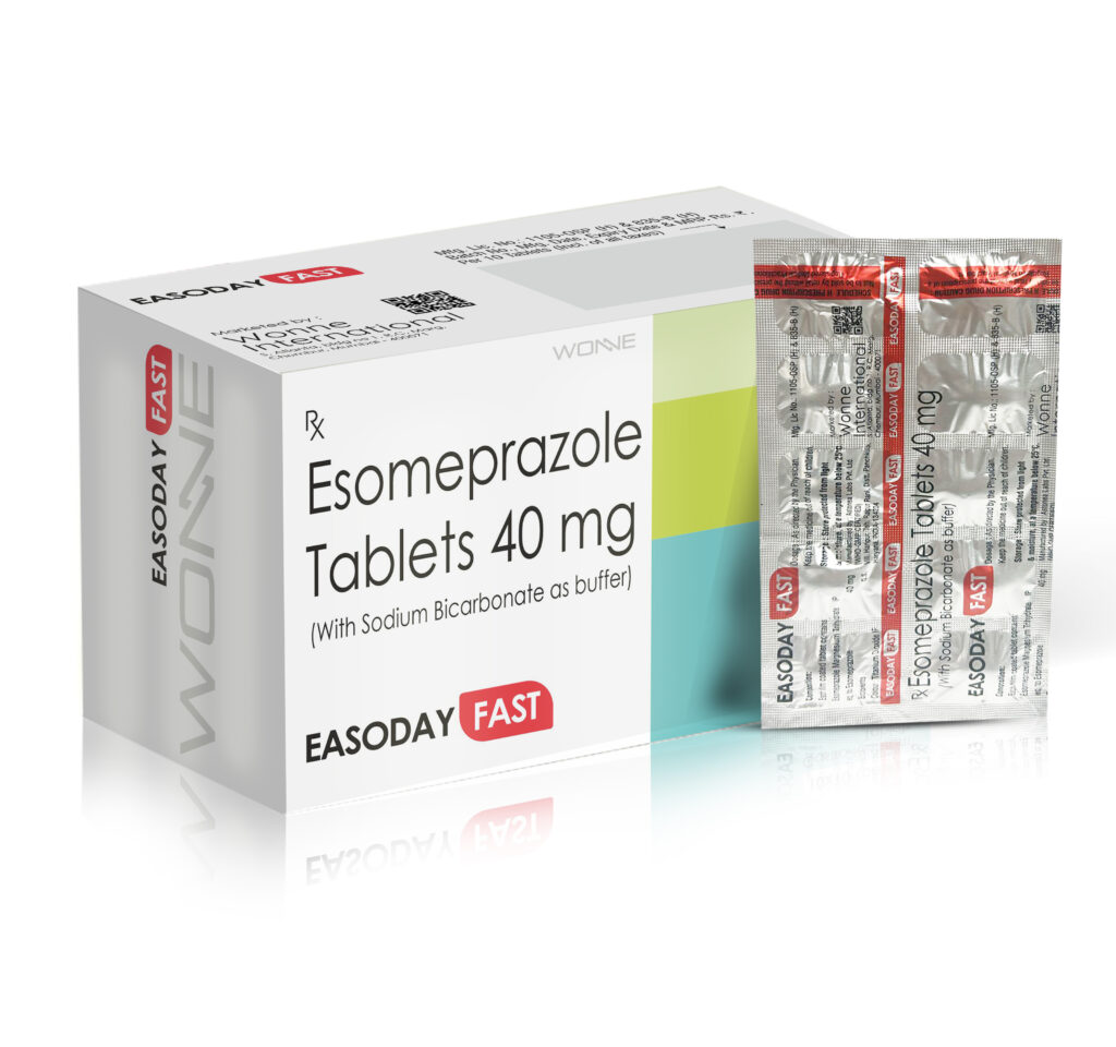 Esomeprazole Magnesium 40mg Tablets - Easoday Fast Tablets