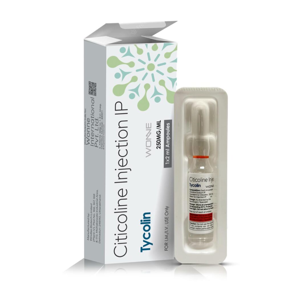 Citicoline Injection IP 500 Mg - Tycolin Injection