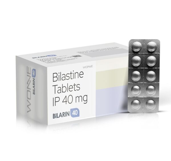 Bilastin Tablets IP 40Mg - BILARIN 40 Tablets
